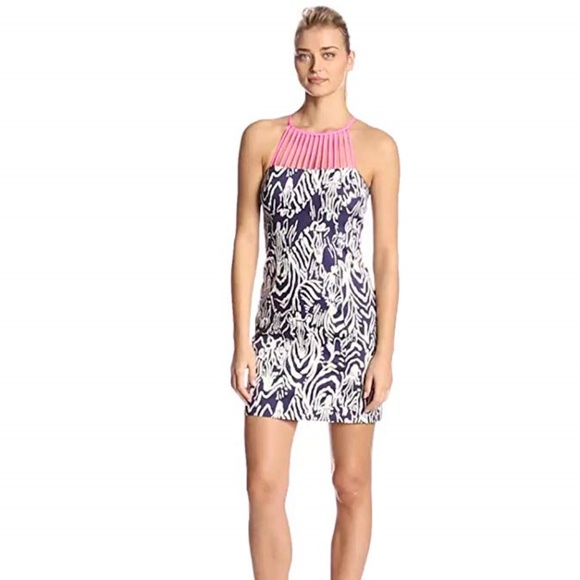 Lilly Pulitzer | Dresses | Lilly Pulitzer Terry Shift Bright Navy ...